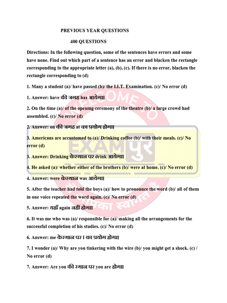 400 Questions White PDF | PDF | Adjective