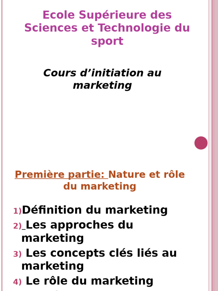 Comprendre Le Marketing | PDF | Commercialisation | Consommateurs