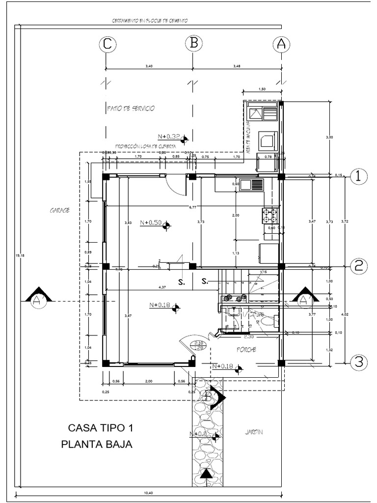 Casa Tipo1 - Planta Baja | PDF