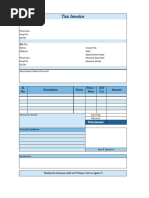 Mobile Shop Bill Format in PDF | PDF