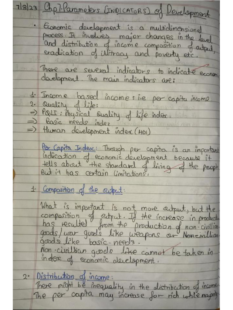 Economics Notes | PDF