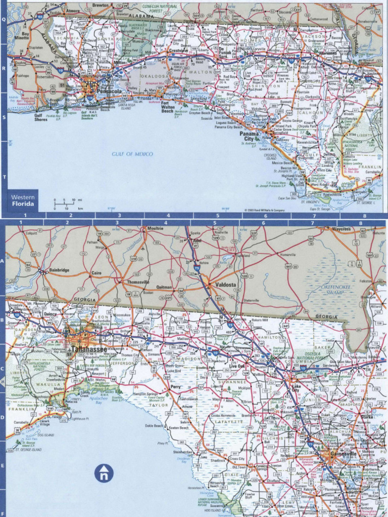 Florida Road Map | PDF