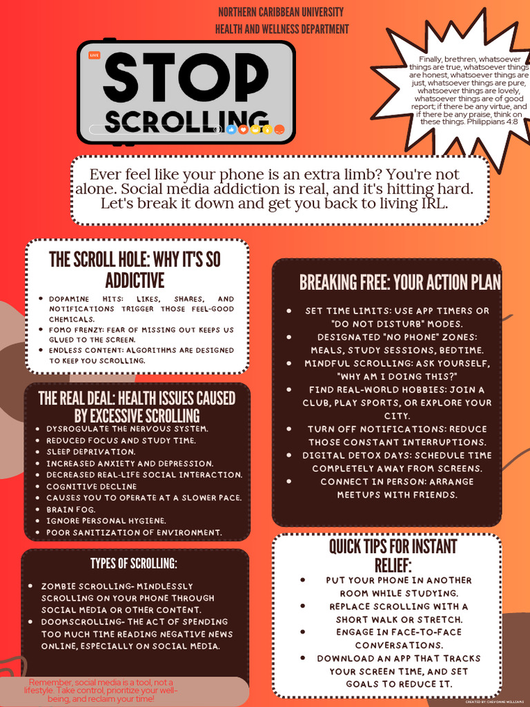 Newsletter on excessive scrolling.. (1) | PDF | Psychological Concepts ...