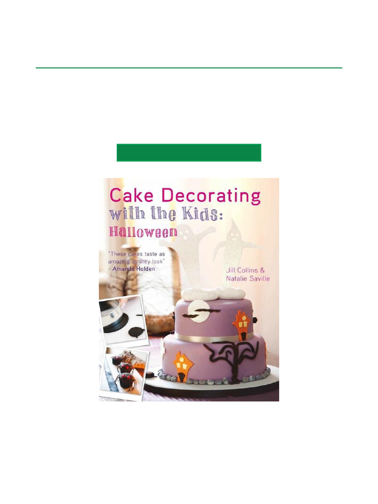 Reader's Pick Cake Decorating With The Kids Halloween A Fun & Spooky ...