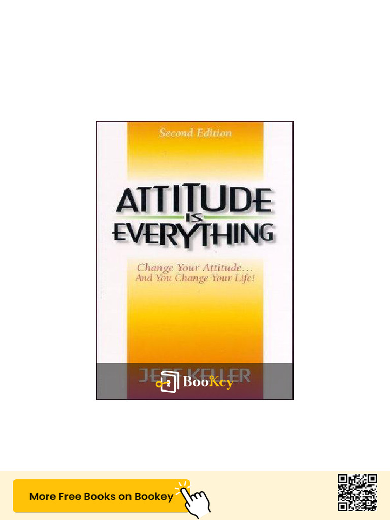 Attitude Is Everything: Transform Your Life | PDF | Thought | Mindset