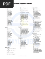 Skylanders Spyros Adventure Figure Checklist - 2024 | PDF