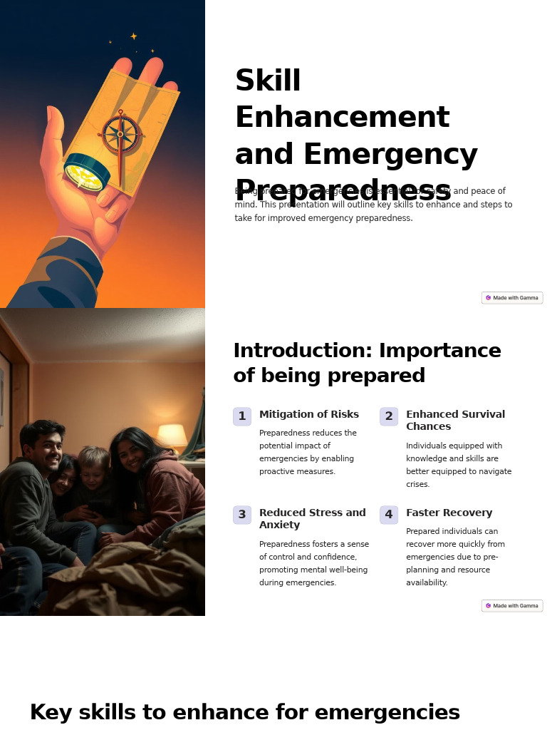 Emergency Preparedness Skills Guide | PDF | Emergency Management ...