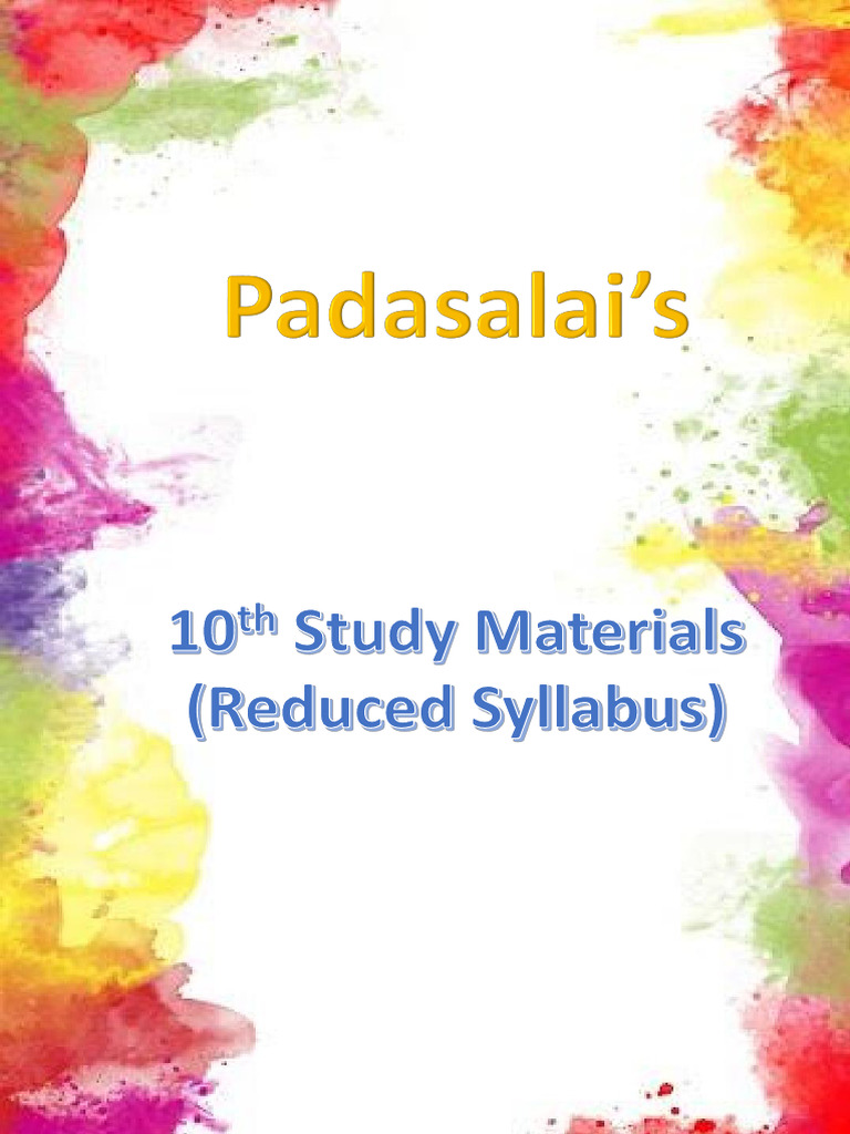 Emailing 10th Science - Reduced Syllabus - New Practical Study Materials - English Medium PDF ...