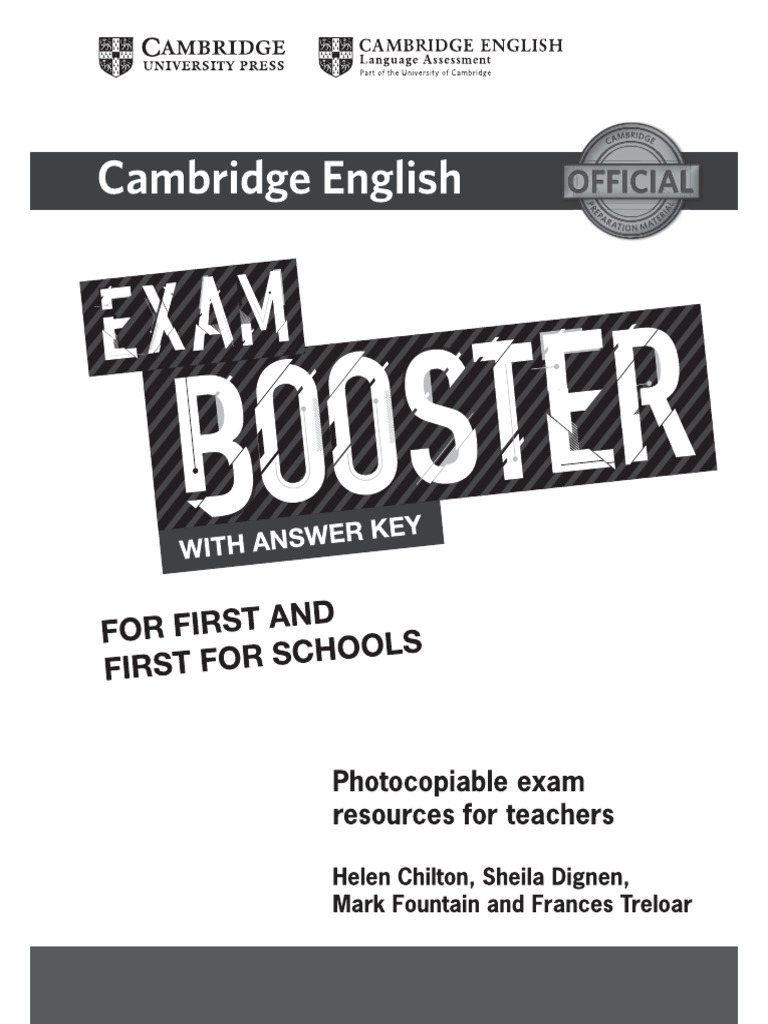 Exam Booster FCE | PDF