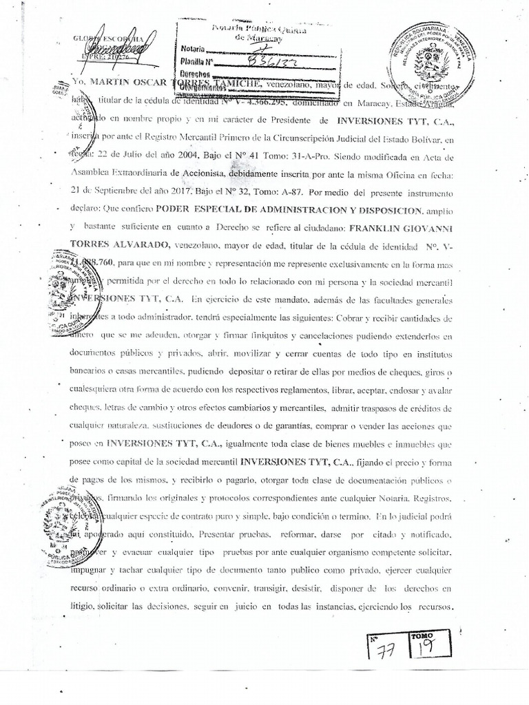 Scan Documento Poder | PDF