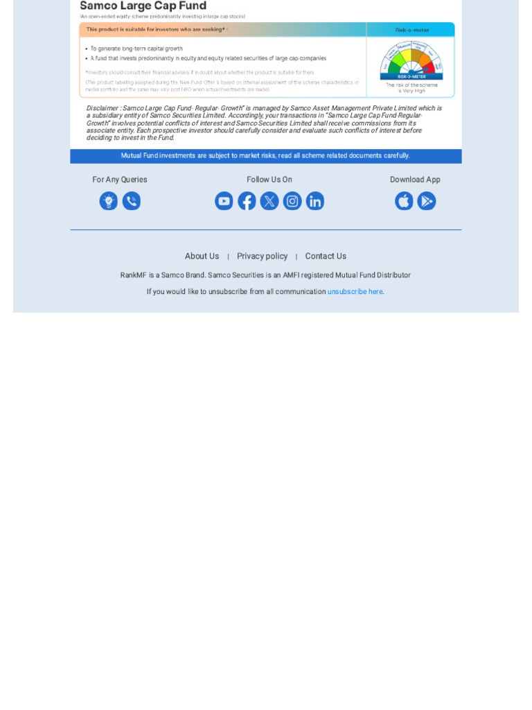 Gmail - Last Day To Invest in Samco Large Cap Fund | PDF