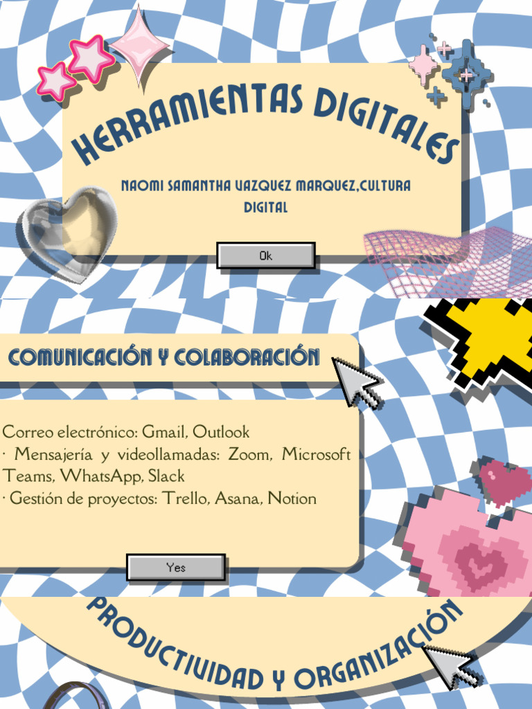 Blue Yellow Y2K Project Presentation | PDF | Servicios en línea ...