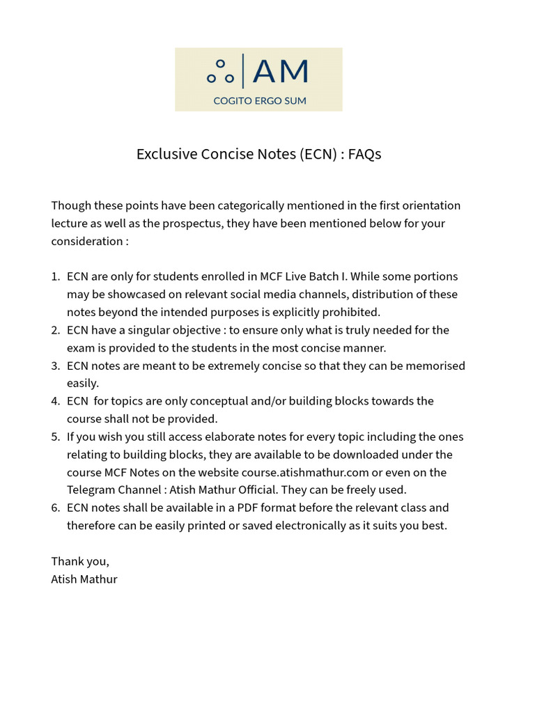 Exclusive Concise Notes @RecklessHaryanvi | PDF