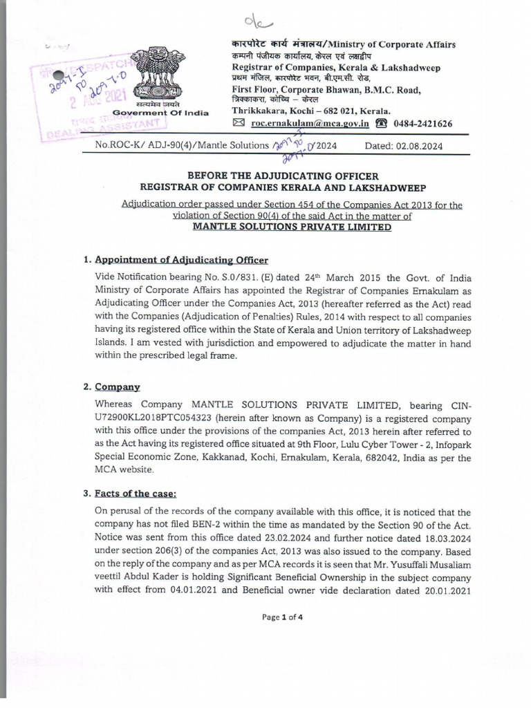 Mantle Solutions 20240808 | PDF