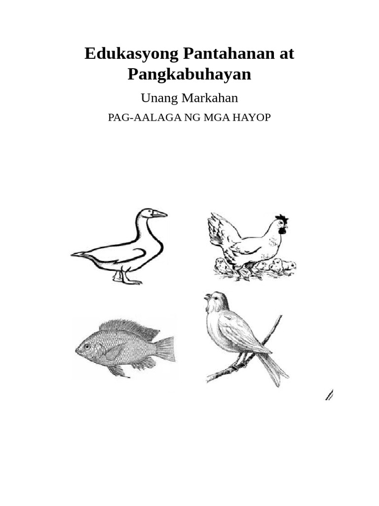 Edukasyong Pantahanan at Pangkabuhayan | PDF