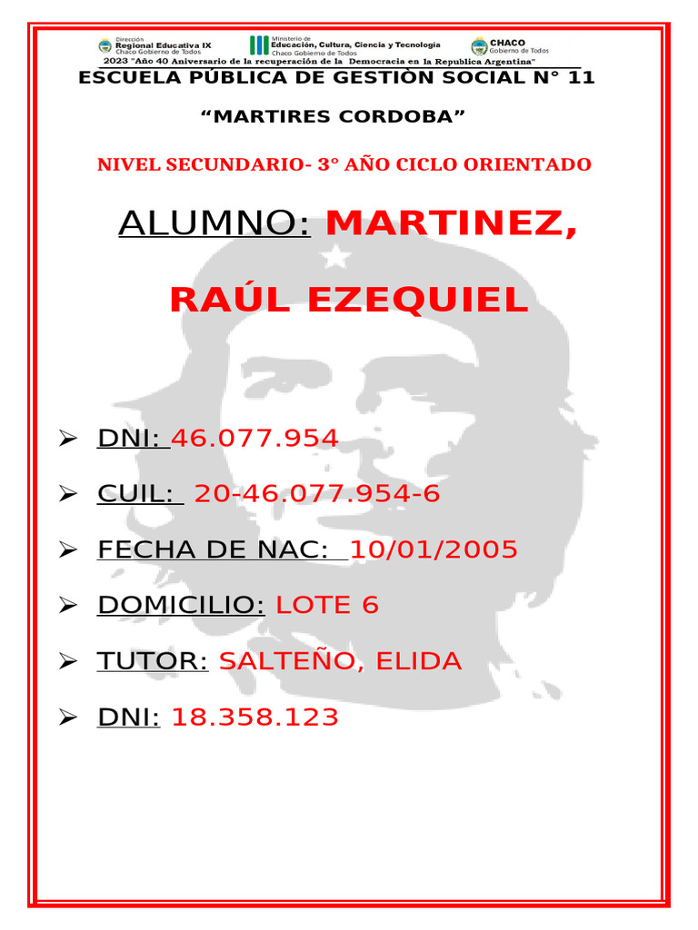 MARTINEZ EZEQUIEL RAUL | PDF