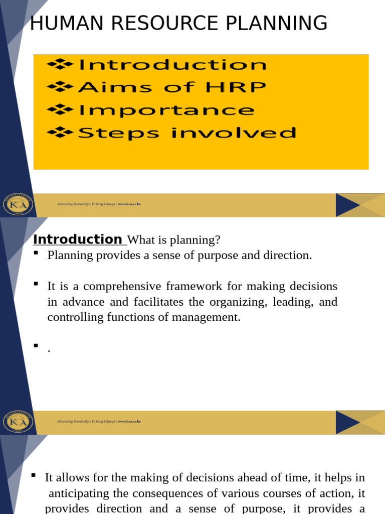 LEC 2 II the HRP Process | PDF | Human Resources | Labour Economics