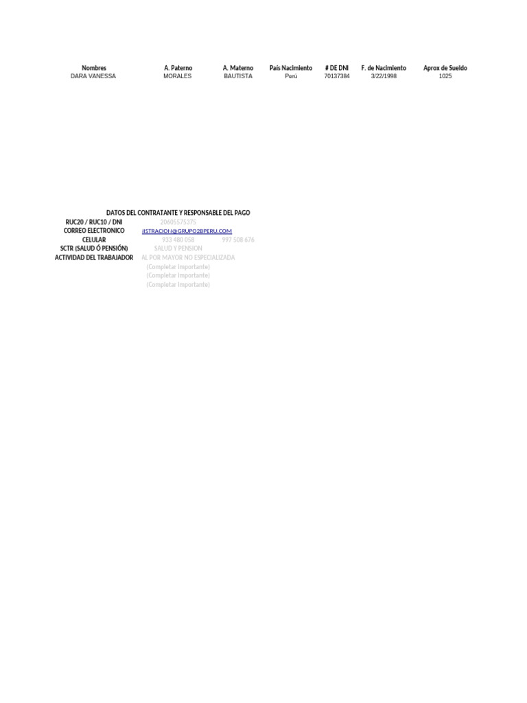 Copia de SCTR ADICIONAL | PDF