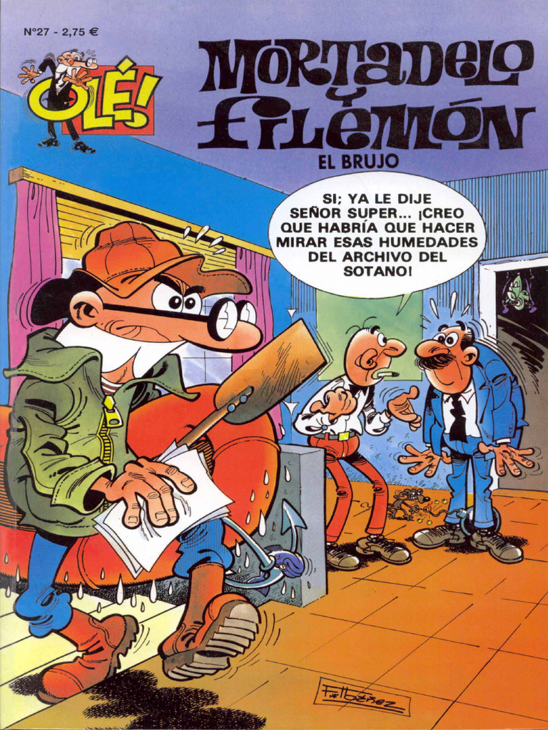 Mortadelo y Filemon - 027 - El Brujo | PDF
