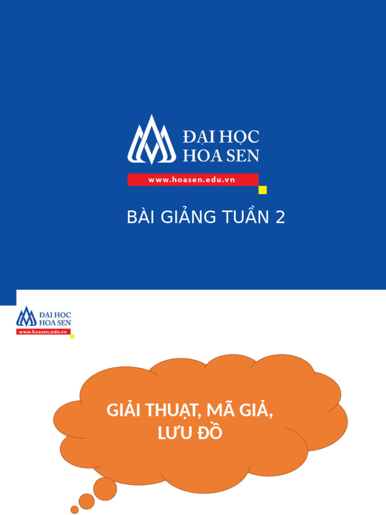 2_Bai giang tuan 2 | PDF