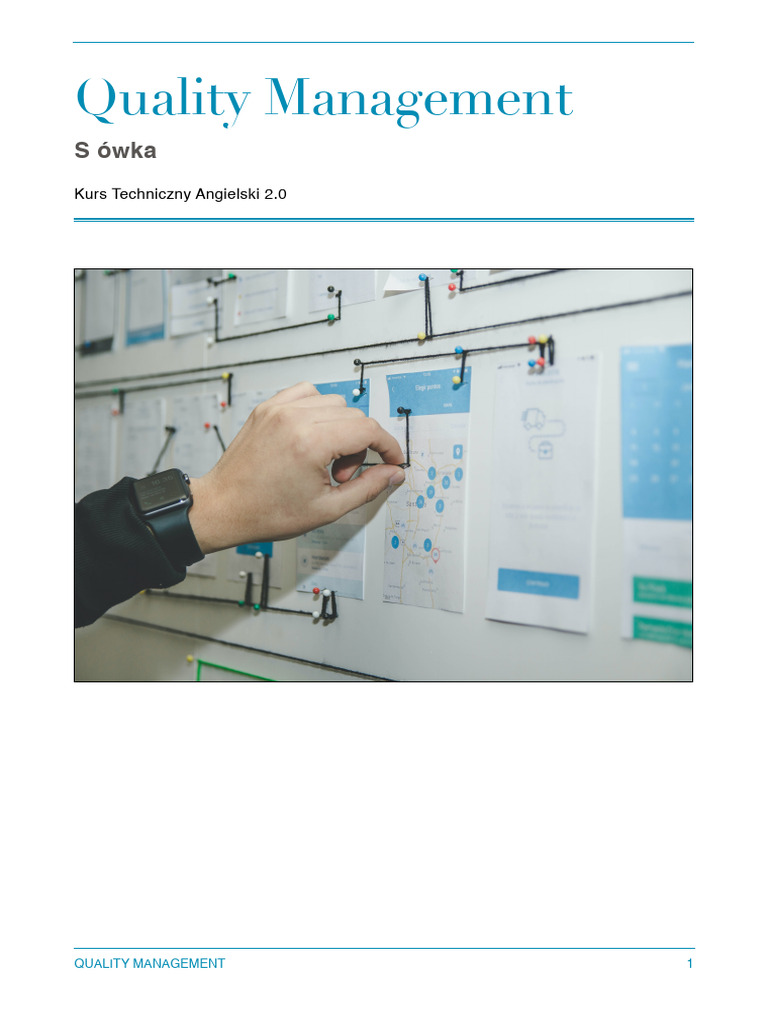 1 Quality Management Slowka | PDF