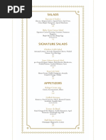 TDH Dinner Menu for Sharad Purnima | PDF