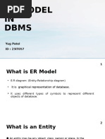ER Model CheatSheet | PDF