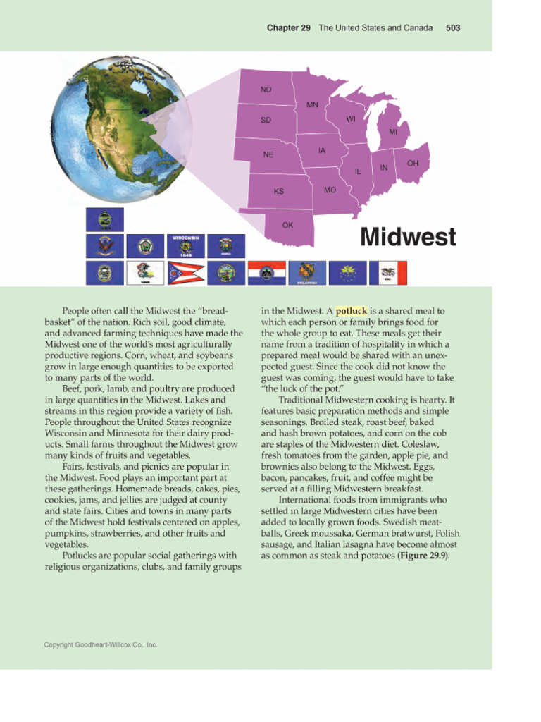 Foods of The Midwest | PDF