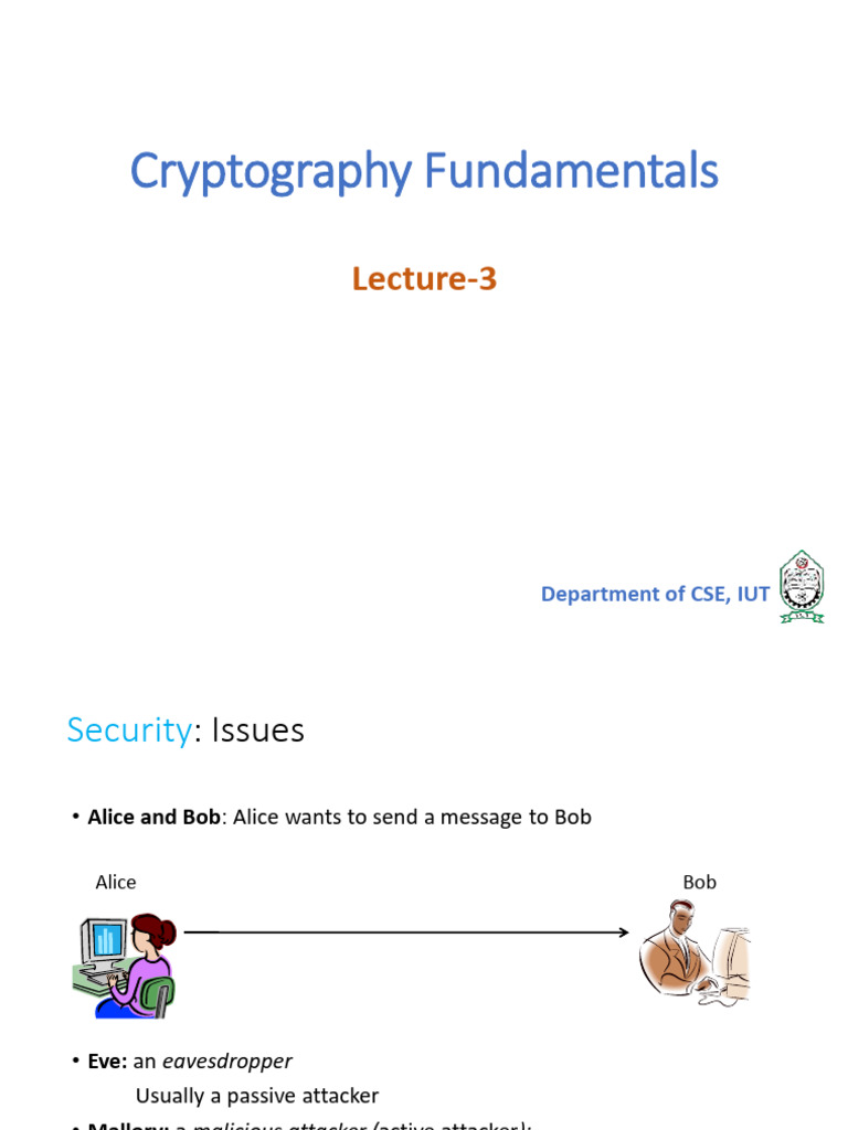Lecture-3_Overview_of_Cryptography | PDF | Cryptography | Cryptanalysis