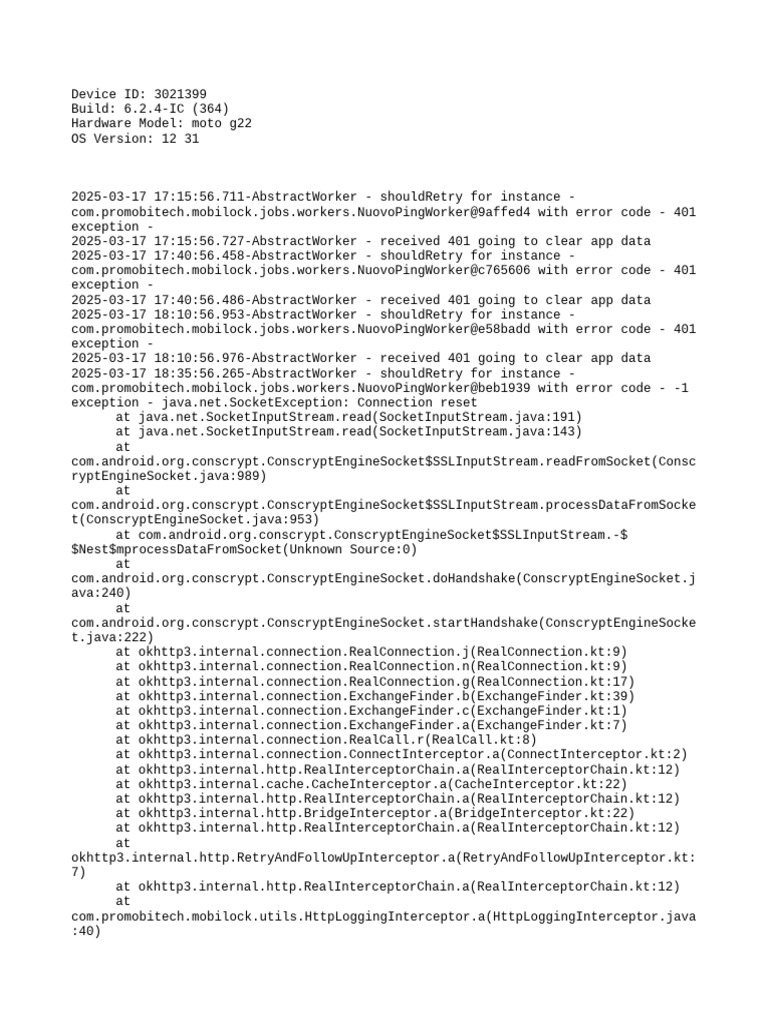 nuovo-log1 | PDF | Java (Programming Language) | Software