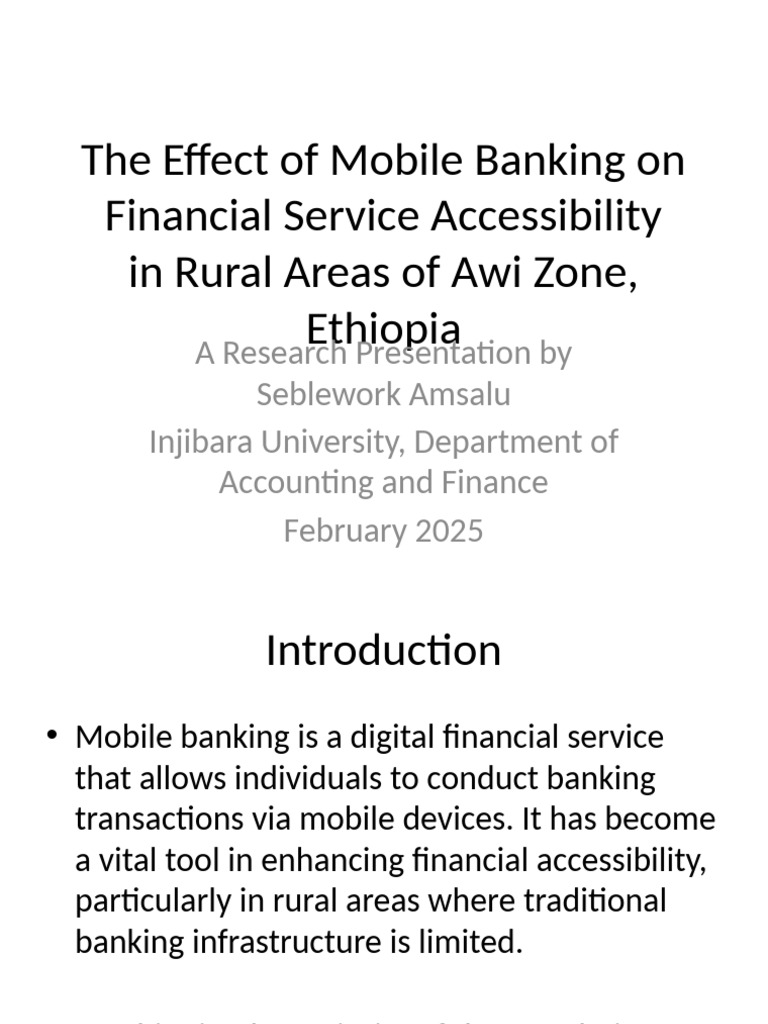 Expanded Mobile Banking Presentation | PDF | Statistics | Linear Regression