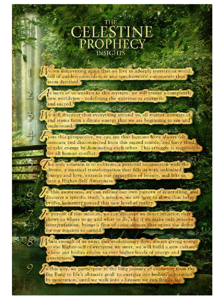 Celestine Prophecy Insights 9 | PDF