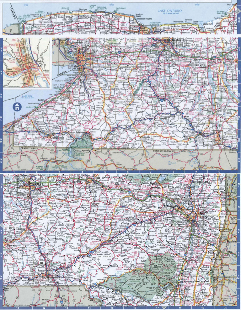 New York Road Map | PDF