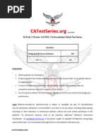 ICAEW Case Studies - MSA-2 Preparation | PDF