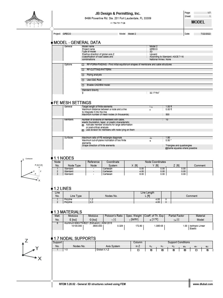 Wall Mounted Handrail Report | PDF | Finite Element Method | Mechanics