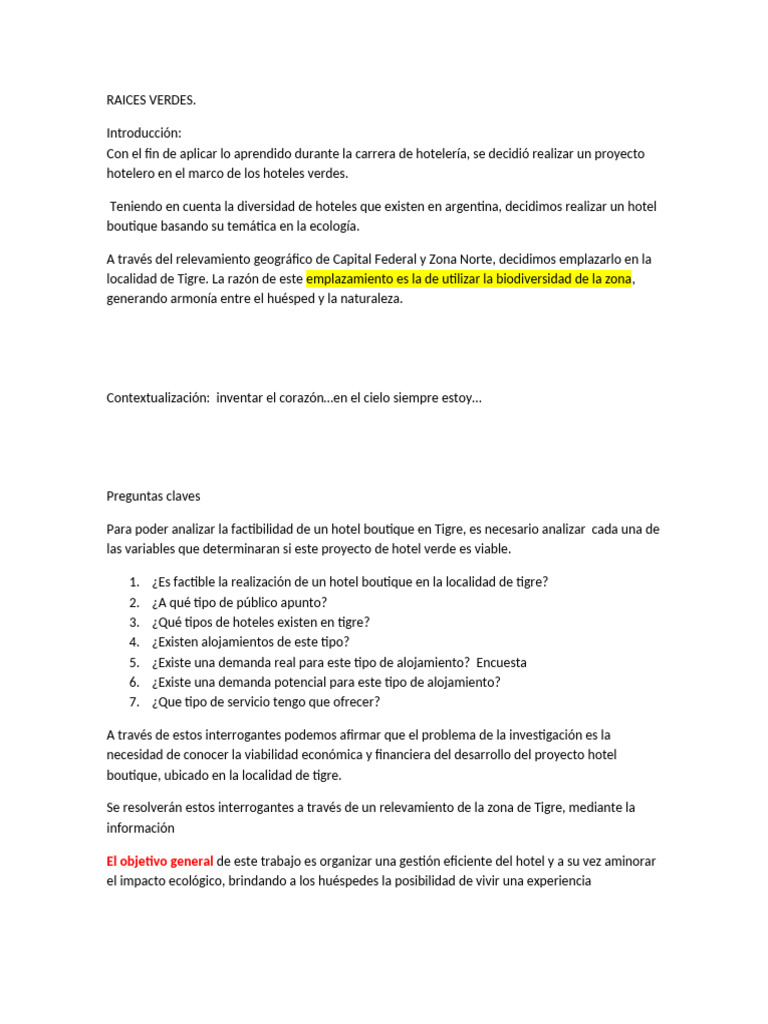 RAICES VERDES Mas Completo | PDF