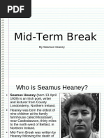 MidTerm Break | PDF