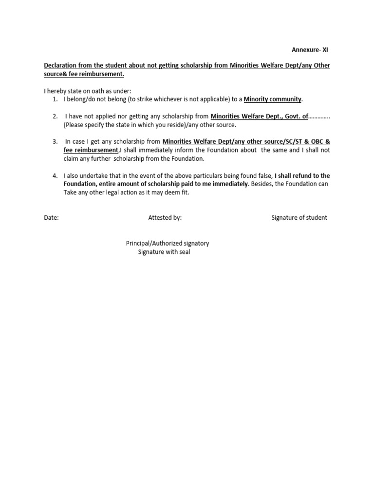 Annexure XI | PDF