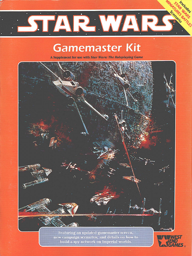 Star Wars RPG D6 - Gamemaster Kit | PDF