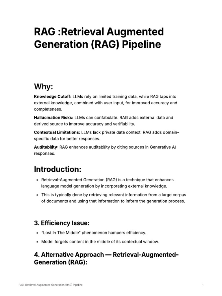 RAG | PDF
