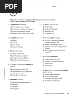 Vocabulary Workshop Level B Teacher Edition | PDF