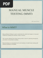 Muscle Power Assessment MRC Scale | PDF | Wellness | Science & Mathematics