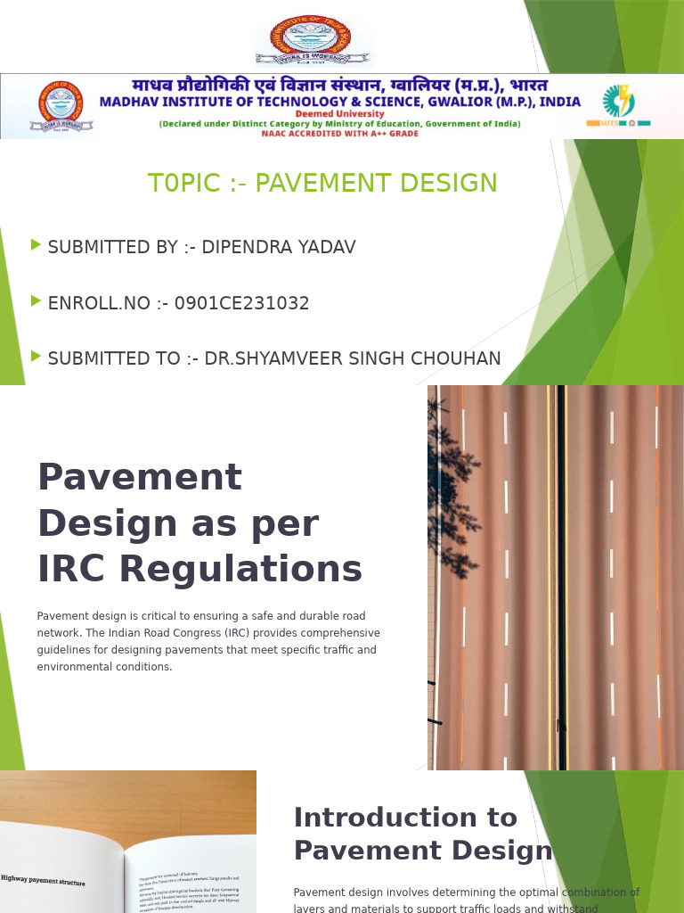 Pavement Design As Per IRC Regulations | PDF | Road Surface | Concrete