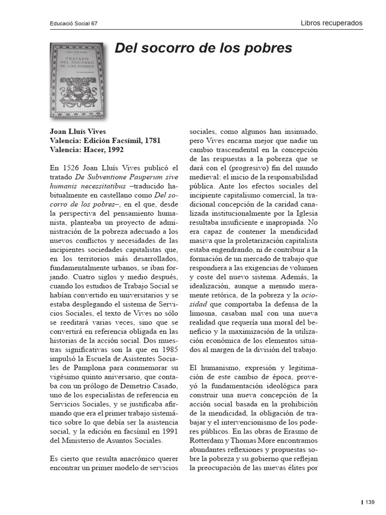 adminRACO,+Libros Rec 67 CS | PDF | Trabajo Social | Pobreza