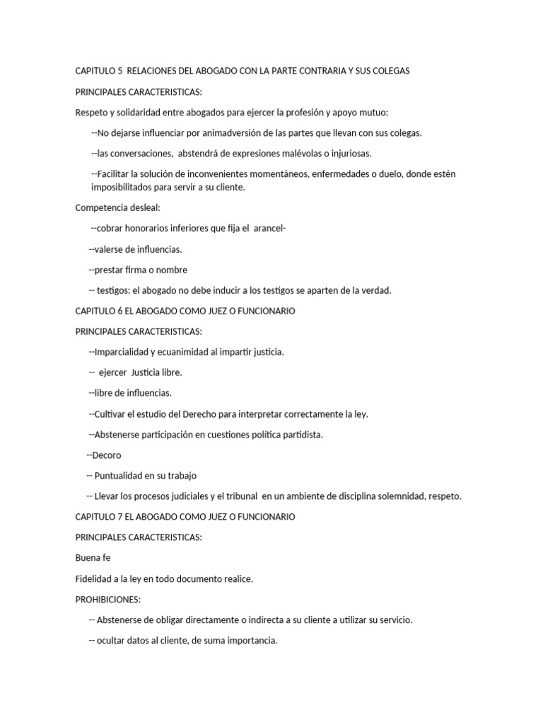 Codigo Deontologico | PDF | Abogado | Justicia