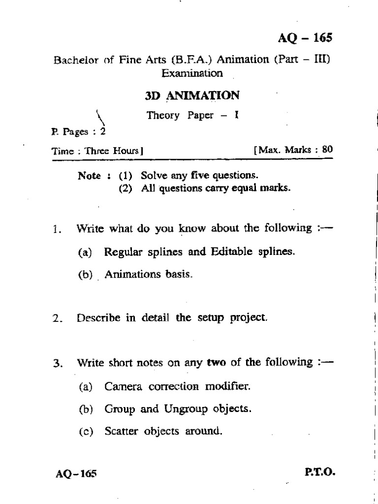 bfa-3d-animation-summer-2016 | PDF