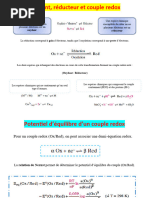 Équation et Formule de Nernst | PDF | Réaction d'oxydoréduction ...