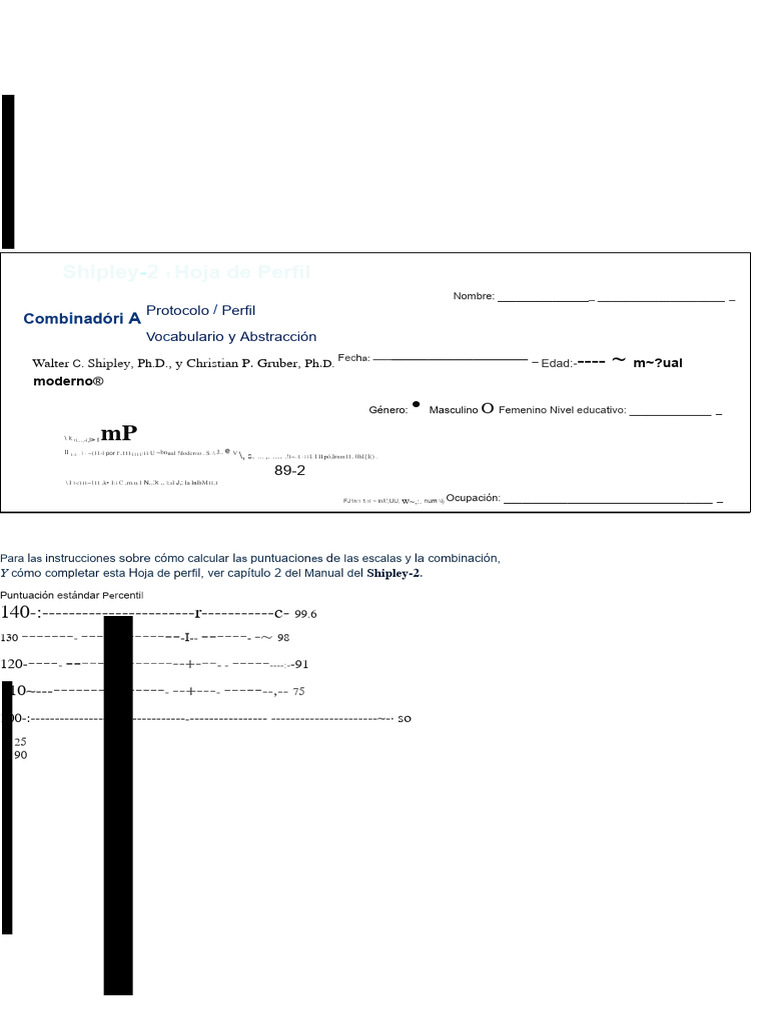 Shipley 2 Test 2 PDF Free | PDF