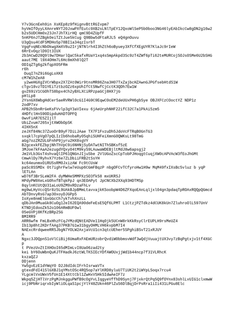 Random Alphanumeric String Generator | PDF