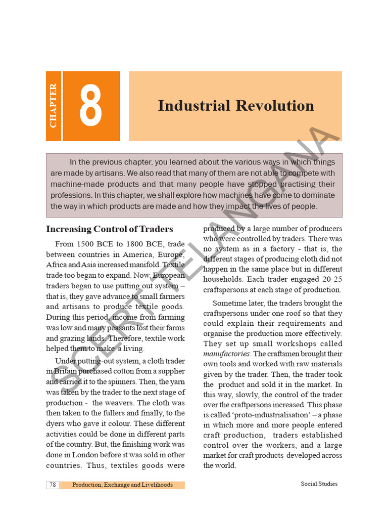 Impact of the 8th Industrial Revolution | PDF | Textiles | Industrial ...